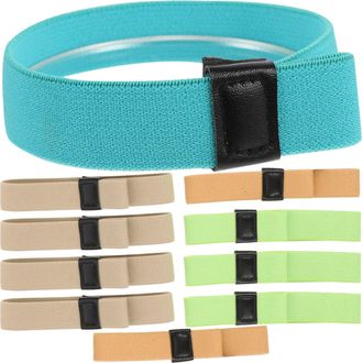 Lurrose Gummiband - 10 Stück Elastische Riemen Für Lunchboxen Ideal Zur Befestigung Von Bento-Boxen (35-43 Cm) Praktisch Für Schule Büro Und Unterwegs