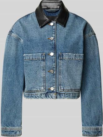 Anine Bing Bomberjacke mit Kontrastkragen Modell YUMA