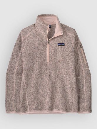 Patagonia Better Sweater 1/4 Half-Zip Pull Polaire rose