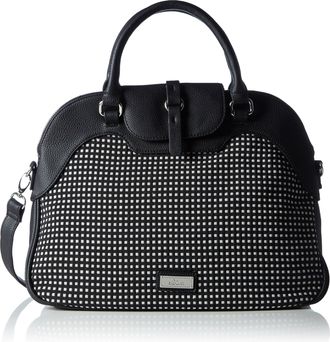 s.Oliver (Bags) 39.511.94.5336 39.511.94.5336 Damen Shopper 37x29x15 cm (B x H x T), Mehrfarbig (grey/black AOP 99A1)