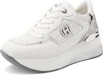 Queen Helena Baskets Hautes Baskets Platform Femmes X33-26, X34 23 Blanc, 35 EU