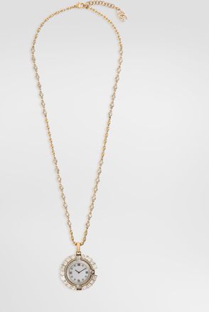 Dolce & Gabbana Halskette Mit Uhr - Mann Bijoux Gold Metall Pz