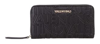 Valentino Porte-Monnaie Pansy Zip Around Wallet Nero Noir