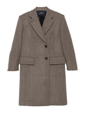 Seafarer Knielanger Mantel - Grau