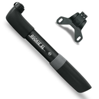 SKS Germany Rookie XL Black Hochleistungs-Fahrradpumpe (Fahrradzubeh&ouml;r mit umkehrbarem Ventilkopf f&uuml;r alle Ventile, robust und leistungsstark, max. Druck: 5 bar /