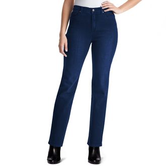Gloria Vanderbilt Damen Amanda Classic High Rise Tapered Standard Jeans, Portland Wash, 46 Kurze Schlauch