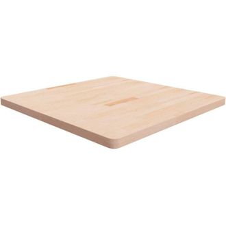 vidaXL Dessus de table carré 90x90x4 cm Bois chêne massif non traité Vidaxl