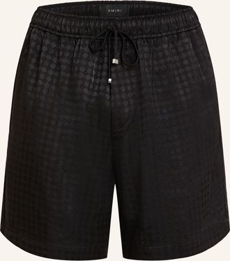 Amiri Amiri Satinshorts Quad schwarz