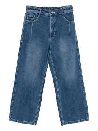 Songzio jean à coupe droite - Bleu