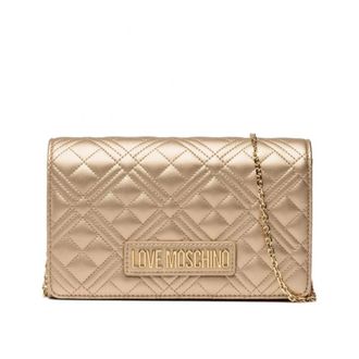 Love Moschino Gesteppte Abend-Clutch - - Accessories - Damen - Gelb - ONE SIZE