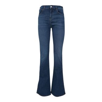 Emporio Armani Flared Jeans - - Jeans - Damen - Blau - W29