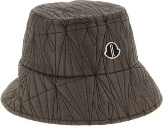 Rick Owens Quilted Bucket Hat - Taupe