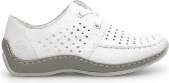 Rieker Halbschuhe Rieker L1716-80 Wei&szlig;