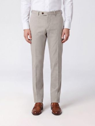Brunello Cucinelli Slim-Fit-Chinohose aus Stretch-Baumwolle mit Bundfalten