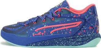 Puma Stewie 4 Night Vision Basketballschuhe Damen, Schuhe, Blau, 40.5