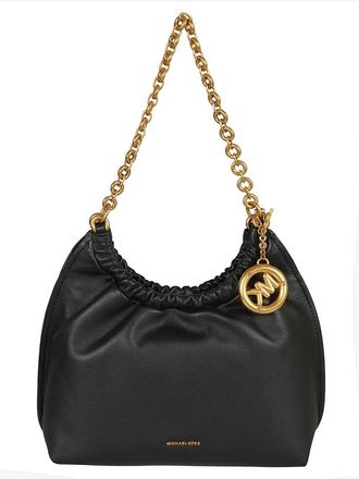 Michael Kors Femme, Sacs, Noir, Taille: ONE Size Smooth Leather Shoulder Bag