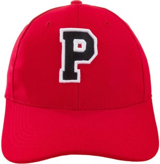 4sold Unisex Jungen MSdchen MYtze Baseball Rot Cap Marineblau Hut Kinder Kappe Alphabet A-Z Gestickt in der EU (P)