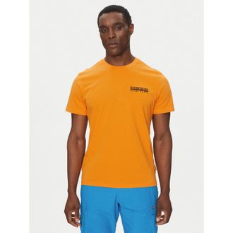 Napapijri T-Shirt S-Vignoni NP0A4ILX Orange Regular Fit