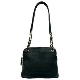 Chanel Pre-owned Vintage Schultertasche - - Pre-owned - Damen - Schwarzk - ONE SIZE