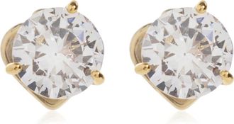 Kate Spade New York Femme, Accessoires, Jaune, Taille: ONE Size Brilliant Statements Tri-prong Studs