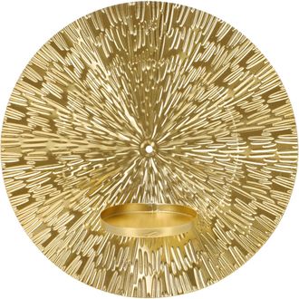 BESPORTBLE Wandkerzenhalter aus Metall Gro&szlig;er Runder Wand Anh&auml;nger Hitze und Verschlei&szlig;fester Kerzenhalter f&uuml;r Wohnzimmer und Esszimmer