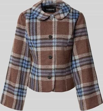 b.young Slim Fit Blazer im Allover-Look Modell BREE