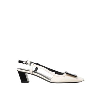 Roger Vivier Slingback Pumps - - Shoes - Damen - Wei&szlig; - 37 EU