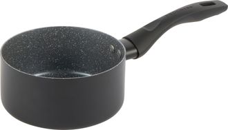 PROGRESS Progress Topf 20 cm, Kochtopf mit Deckel, mit Antihaftbeschichtung aus Metallmarmor-Keramik, leichtes Aluminiumpressprofil - Für alle Herdarten geeign