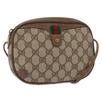 Gucci Sac bandouli&egrave;re Vintage Pre-owned - Femme - Pre-owned - Beige - Taille: ONE Size