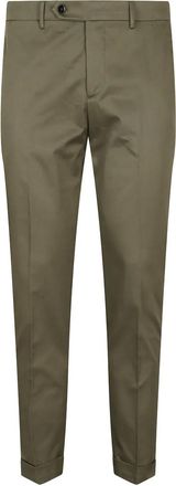 Berwich pantalon en coton - Vert