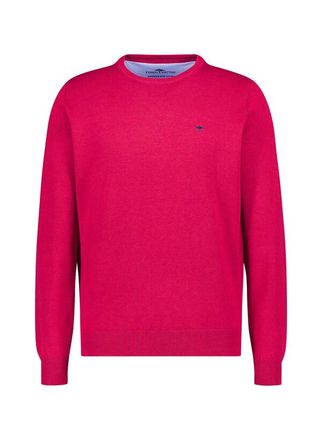 Fynch-Hatton Fynch-Hatton Herren Pullover rot unifarben