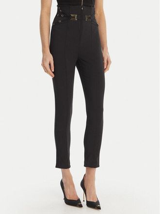 Elisabetta Franchi Stoffhose PA-158-61E2-V350 Schwarz Skinny Fit