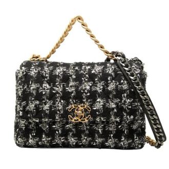 Chanel Pre-owned 19 Flap Bag - - Pre-owned - Damen - Schwarzk - ONE SIZE