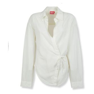 Diesel C-Delphos-S3 - - Blouses & Shirts - Damen - Wei&szlig; - 2XS
