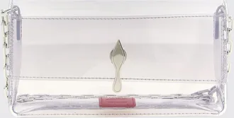 Christian Louboutin Mini sac bandouli&egrave;re Bettina en PVC avec logo m&eacute;tallique