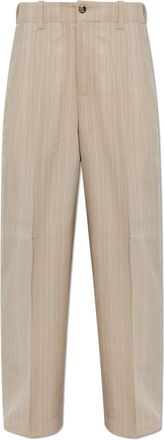 Golden Goose Homme, Pantalons, Beige, Taille: L Pinstripe Pantalons