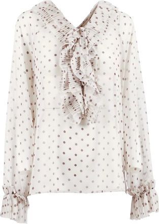P.A.R.O.S.H. P.a.r.o.s.h., Femme, Blouses et Chemises, Multicolore, Taille: 40 FR Chemisier Pallina