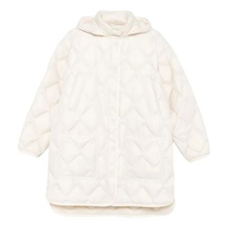 Woolrich Femme, Manteaux, Blanc, Taille: 38/40 FR Heritage Cape