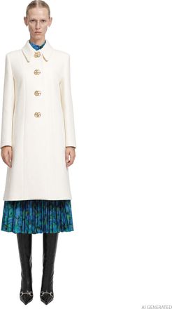 Gucci Wool Natt&eacute; Coat