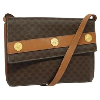 Celine Pre-owned Cuir sacs-celine - Femme - Pre-owned - Brun - Taille: ONE Size
