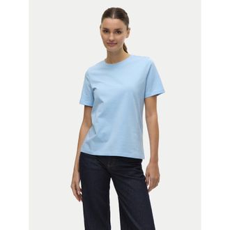 Vero Moda T-Shirt Paulina 10316991 Blau Regular Fit