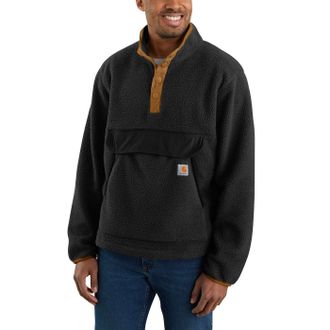 Carhartt Work in Progress Stehkragenpullover Carhartt RELAXED FIT FLEECE PULLOVER 104991 (1-tlg)
