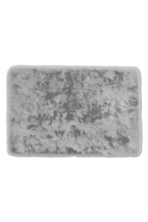Sch&ouml;ner Wohnen Kollektion Badteppich Bali, Silber, Textil, rechteckig, 40x60 cm, f&uuml;r Fu&szlig;bodenheizung geeignet, rutschfest, Badtextilien, Badematten