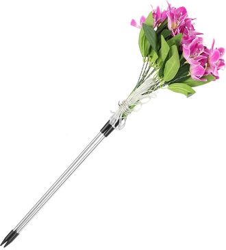 BESPORTBLE LED Solar Gartenleuchte Blumenstecker 7 Flammig Solar Au&szlig;enleuchte f&uuml;r Terrasse Rasen Gartendekoration