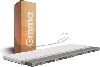 Emma Premium Topper 140x200 cm, Matratzentopper mit Atmungsaktivem & Klimaregulierendem Bezug, 9 cm H&ouml;he, Waschbar bei 40&deg;C, Premium-Originalcover, 100% Po