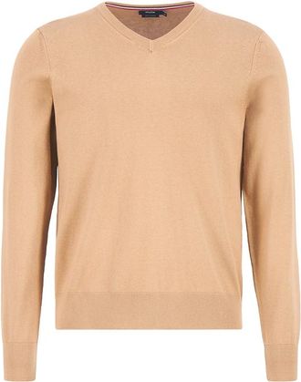 Daniel Hechter Herren Pullover braun unifarben