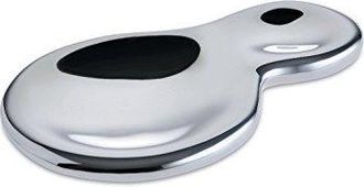 Alessi T-1000 - Design-Stützhalter, 18/10 Edelstahl, 11 x 19 x 26 cm, Silber