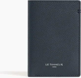 Le Tanneur Petit porte cartes Lucien en cuir grain&eacute;