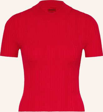 HUGO BOSS Hugo Strickshirt Sarpharim rot