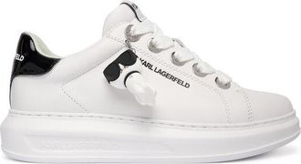 Karl Lagerfeld Sneakers Kapri KL62536C Wei&szlig;